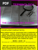 Cardiovascular Combining Forms Explained | PDF | Heart Valve | Heart