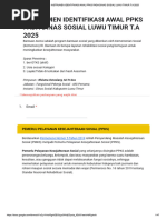 Permensos No 8 Penjelasan PPKS Dan PSKS | PDF