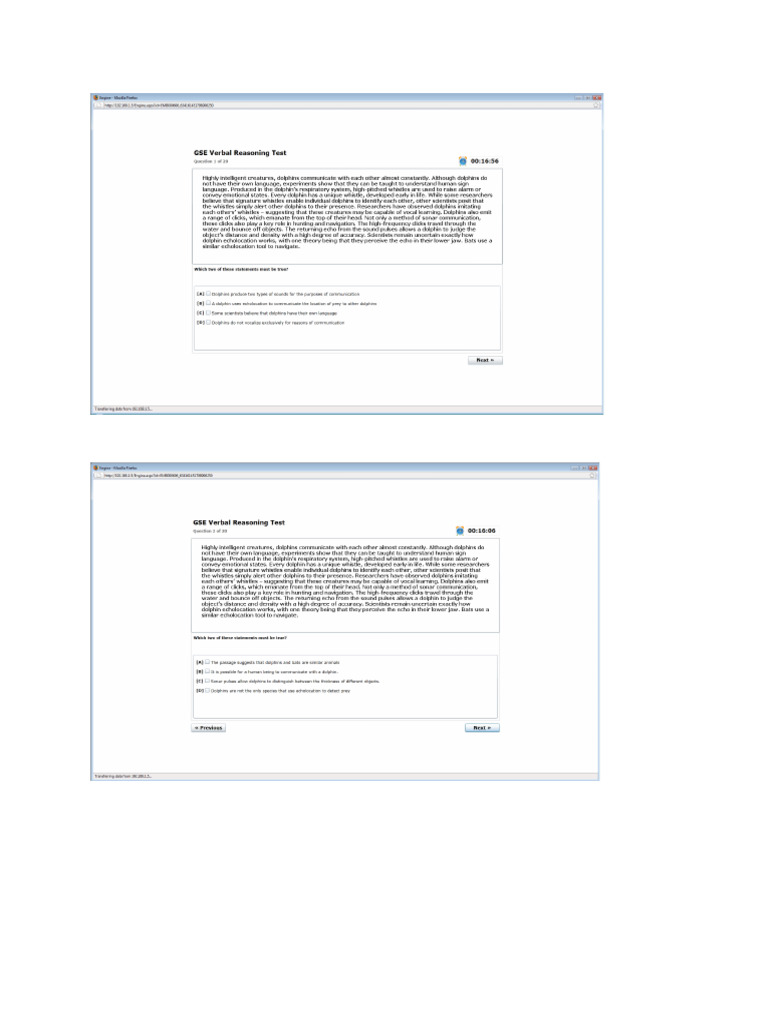 Dragnet Aptitude Test Verbal Reasoning 1 | PDF