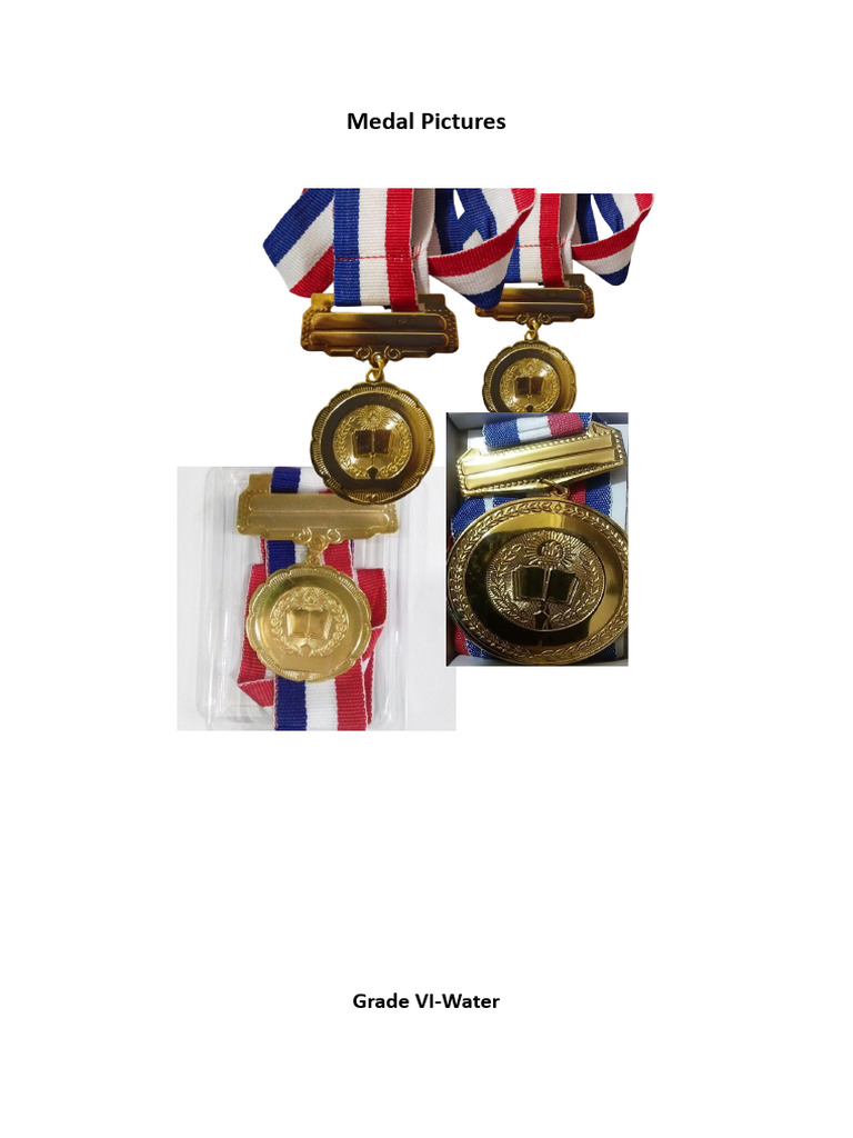 Medal School Supplies | PDF