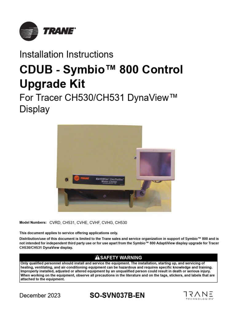 Symbio 800 Upgrade Kit Instructions | PDF | Electrical Connector ...