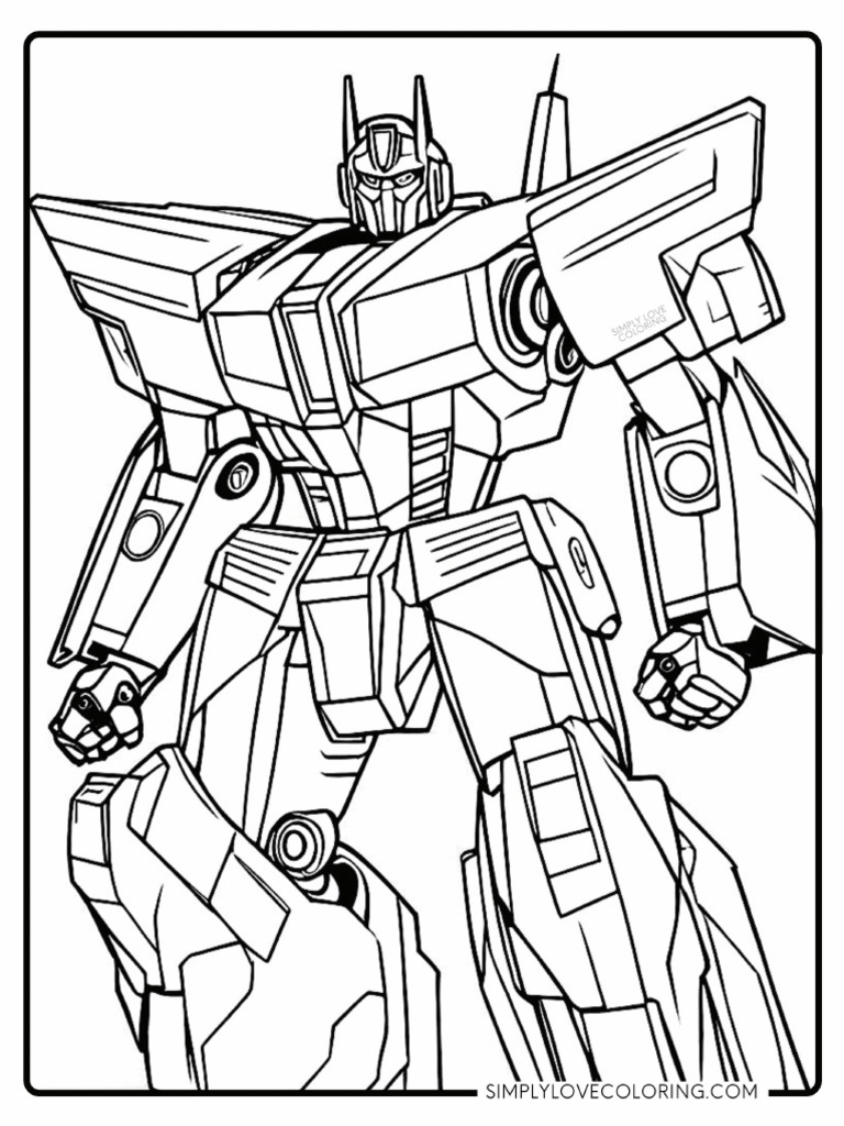 Transformers Coloring Pages | PDF