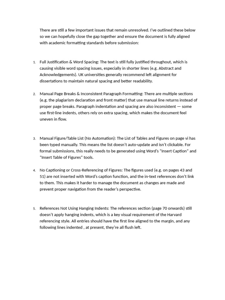 Formatting 3rd Attempt - Errors | PDF