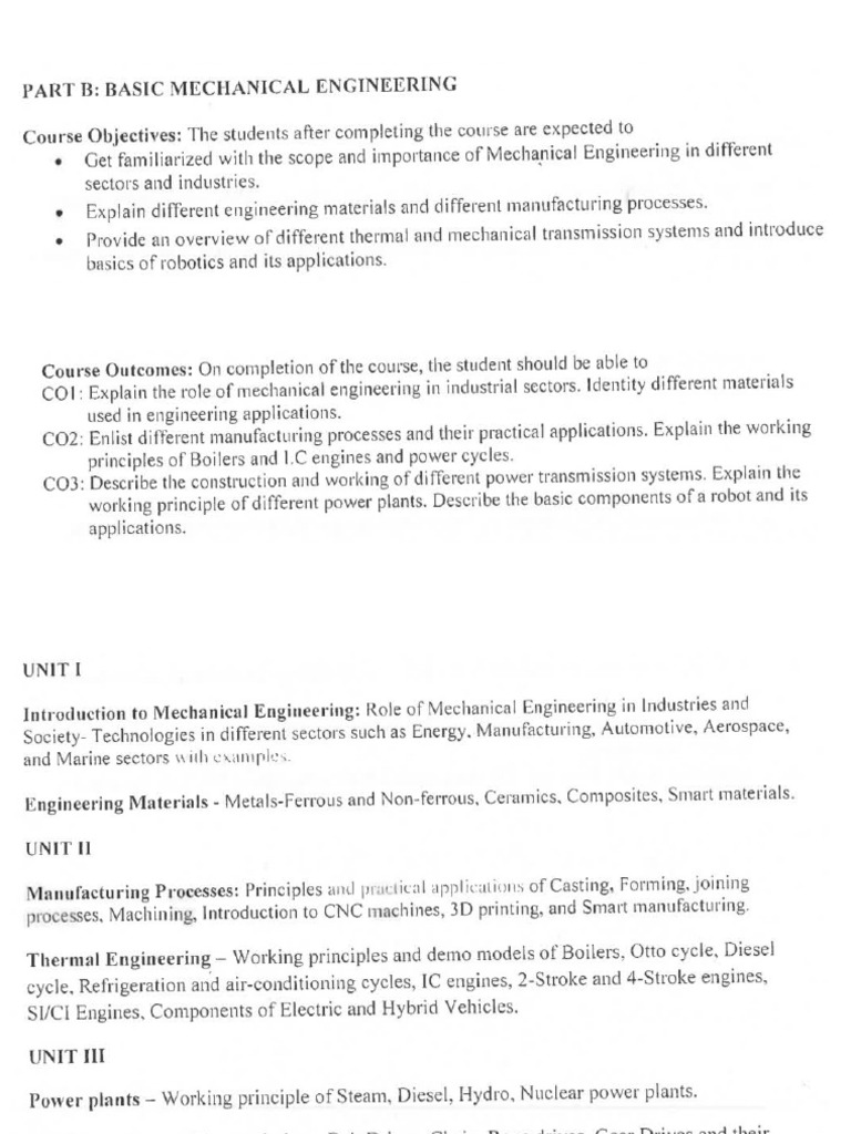 BME - Unit-3 | PDF | Power Station | Electricity Generation