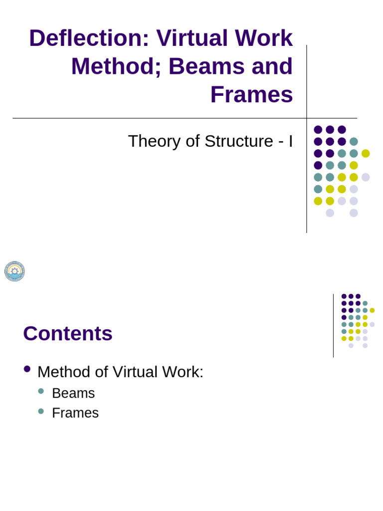 Virtual Work Method for Beams and Frames | PDF | Structural Engineering ...