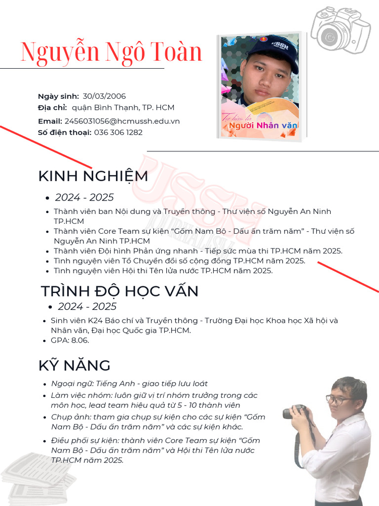 Nguyễn Ngô Toàn CV Media24h | PDF