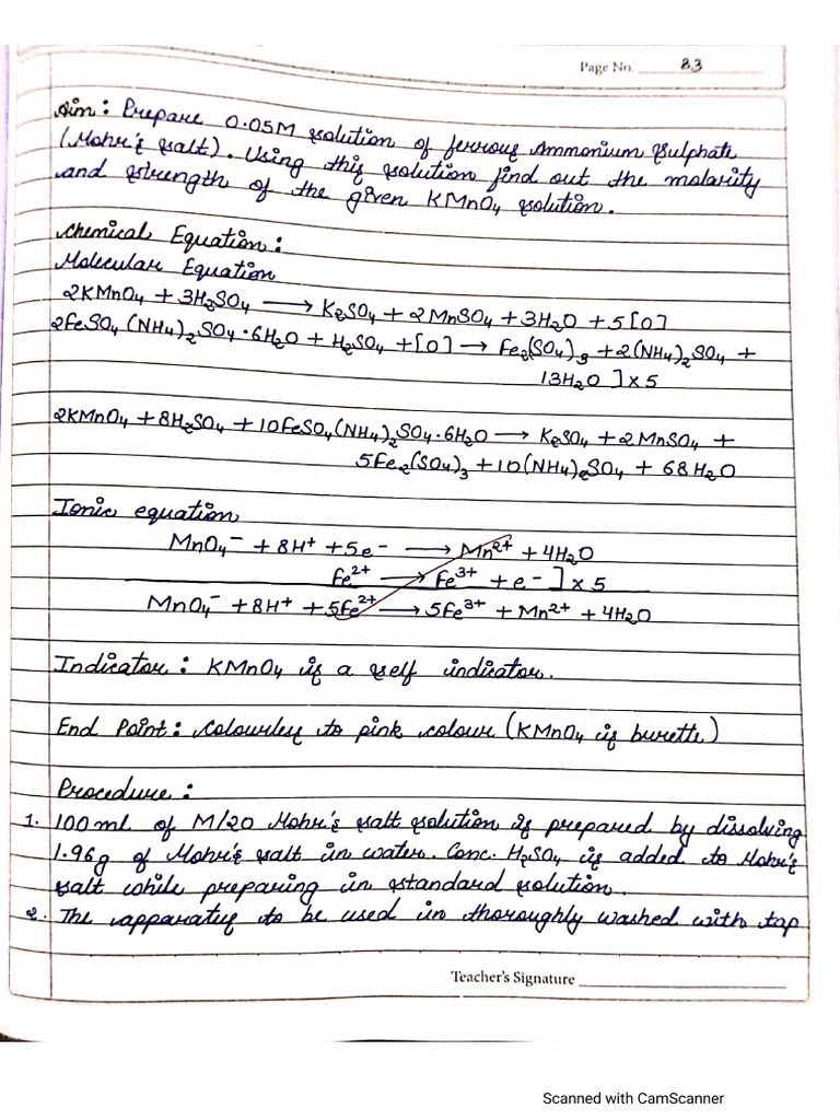 12th Practical III | PDF