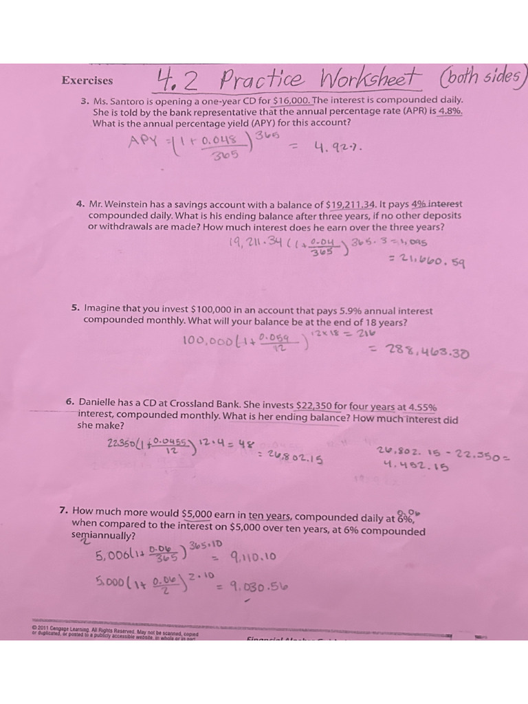 Financial Algebra | PDF