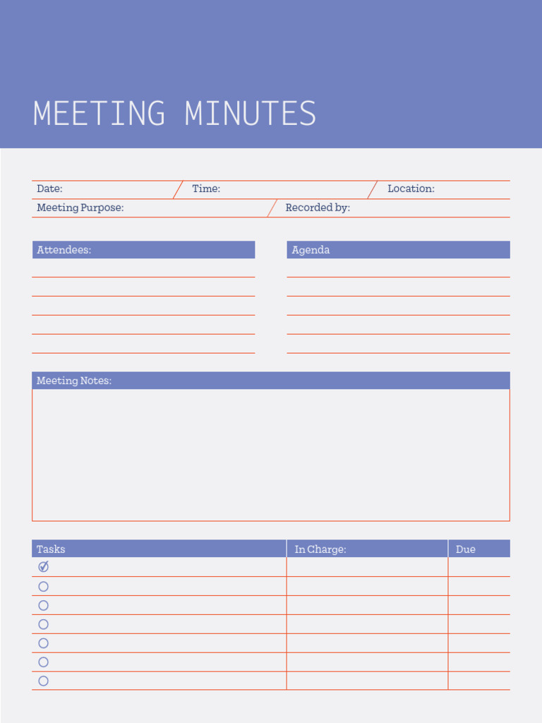Adobe Acrobat Template Meeting Minutes 2 Ue | PDF