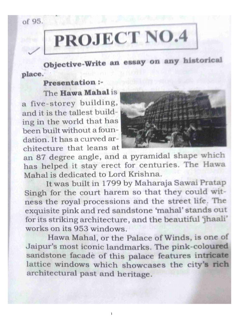 Class 10 English Project | PDF