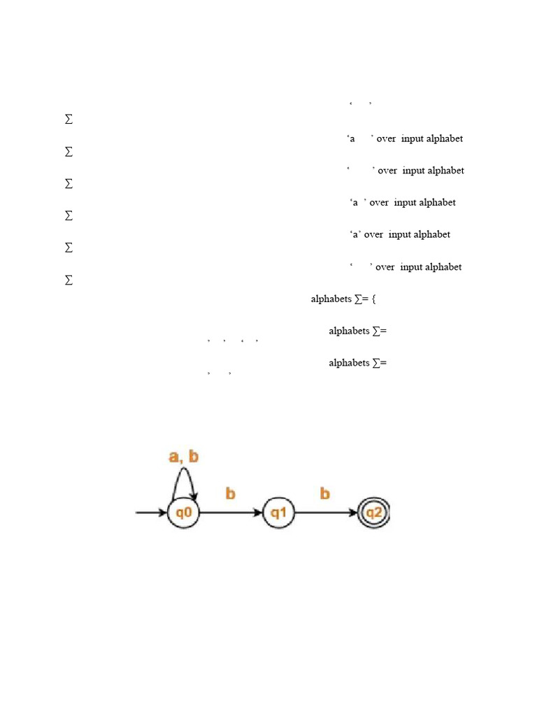 Assignment Automata Theory Pdf String Computer Science Theory Of Computation