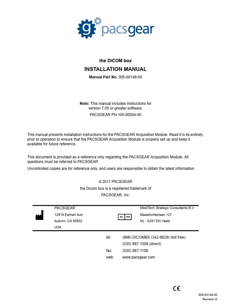 Dicom Box Manual | PDF | Electrostatic Discharge | Electrical Connector