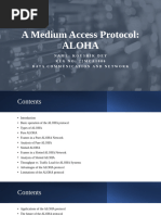 Slotted ALOHA Presentation | PDF