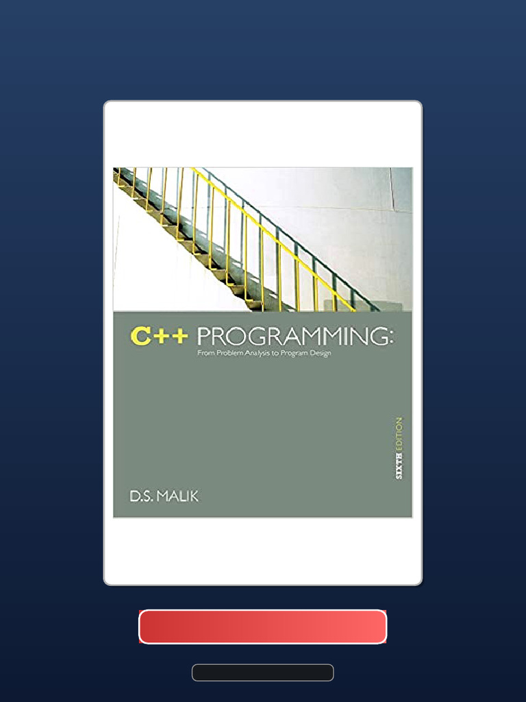 Full Chapter of C Programming From Problem Analysis To Program Design ...
