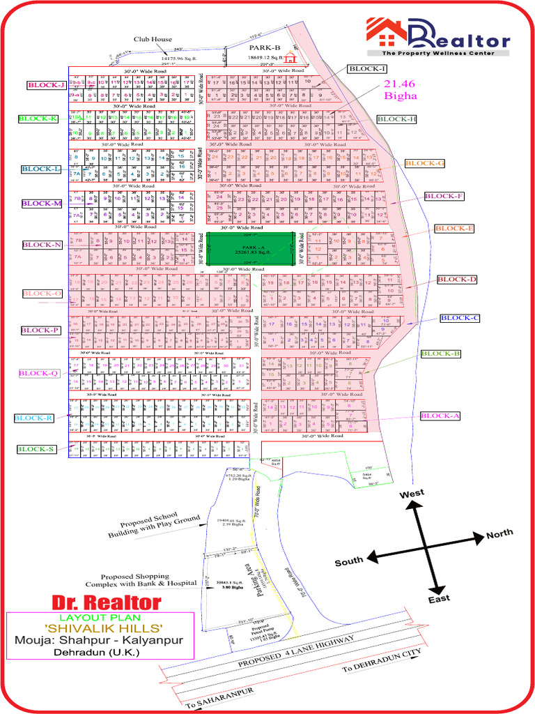 Shivalik Hills Map-1 | PDF