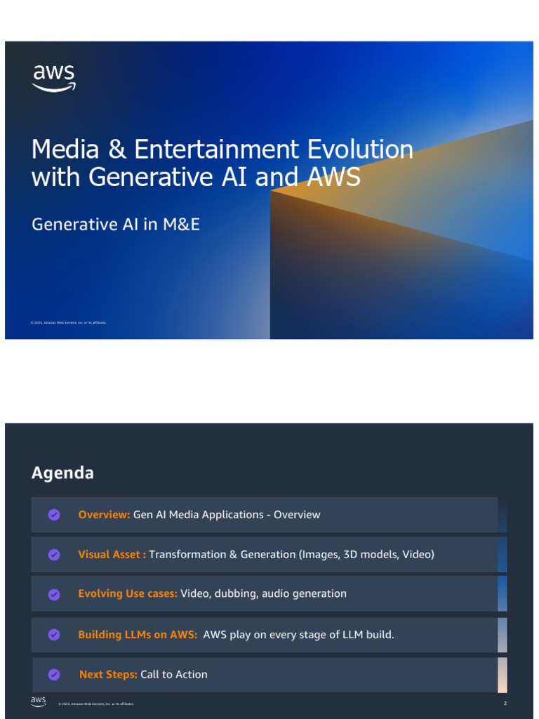 Media GenAI Mahesh | PDF | Amazon Web Services | Artificial Intelligence