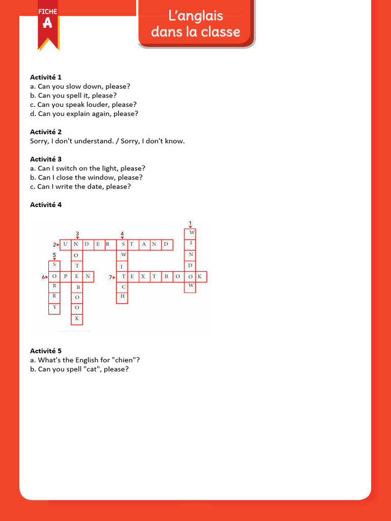 My English Memo 5e Corrigespdf | PDF