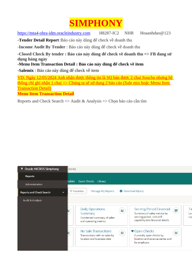 QA FB ECosign & Simphony | PDF