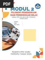 Template Modul Ajar Sesuai Sintak PPG 2025 | PDF