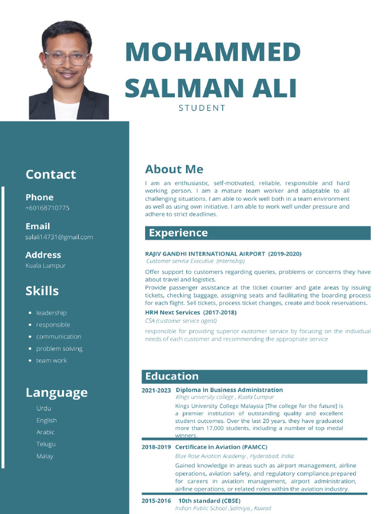 Salman Resume | PDF