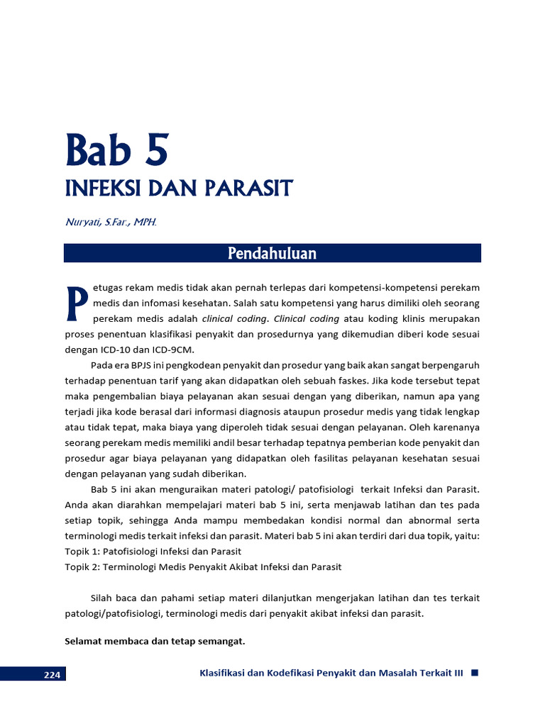 Modul Koding Penyakit Khusus Tertentu | PDF