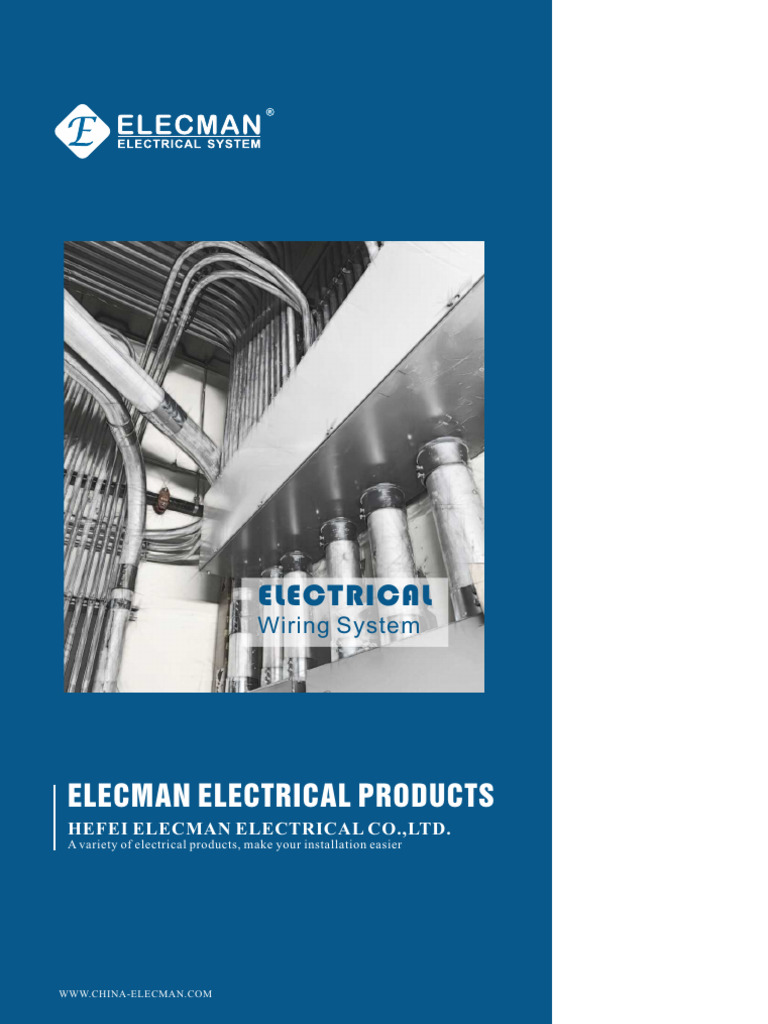 ELECMAN Electrical Products Overview | PDF | Pipe (Fluid Conveyance ...