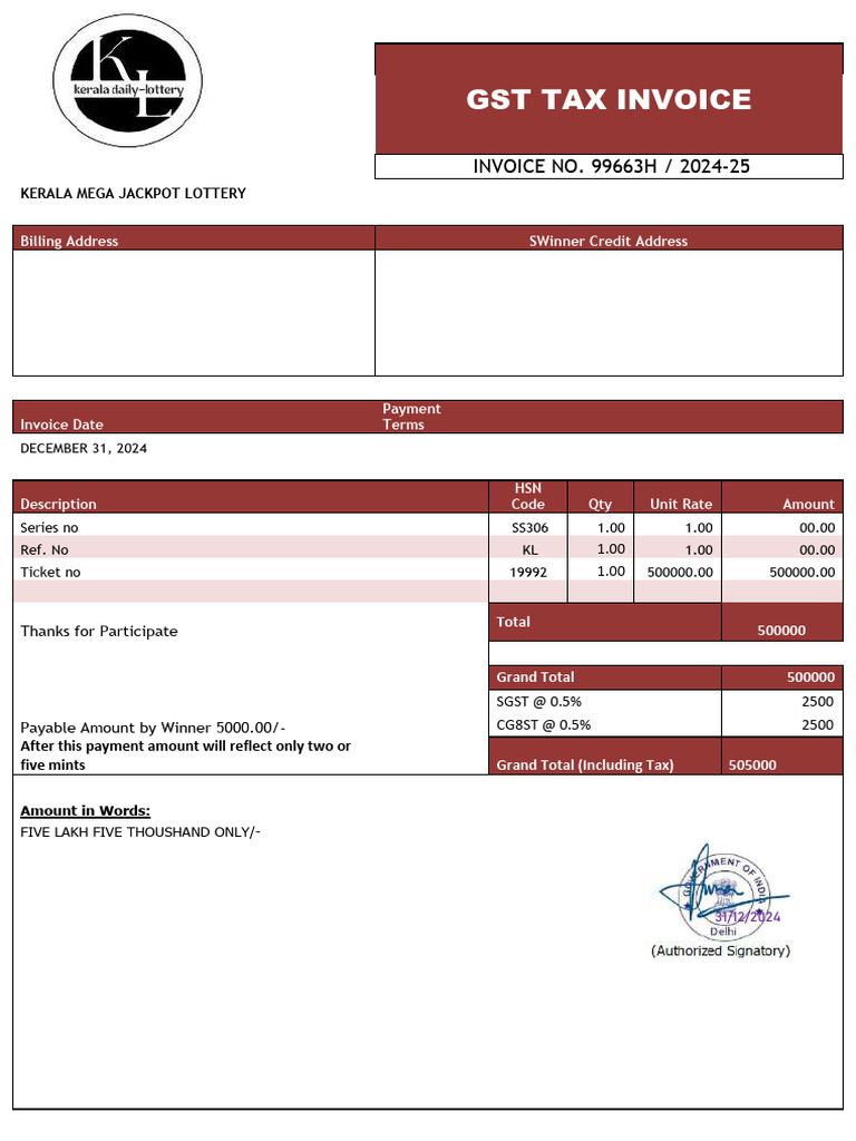 GST Tax Invoice | PDF | Taxation | Economy Of India