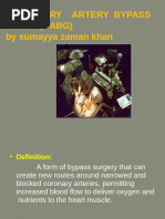 Tip Sheet CABG 1 | PDF | Coronary Artery Bypass Surgery | Coronary ...
