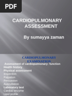 Examination of Cvs | PDF | Cardiovascular System | Angiology