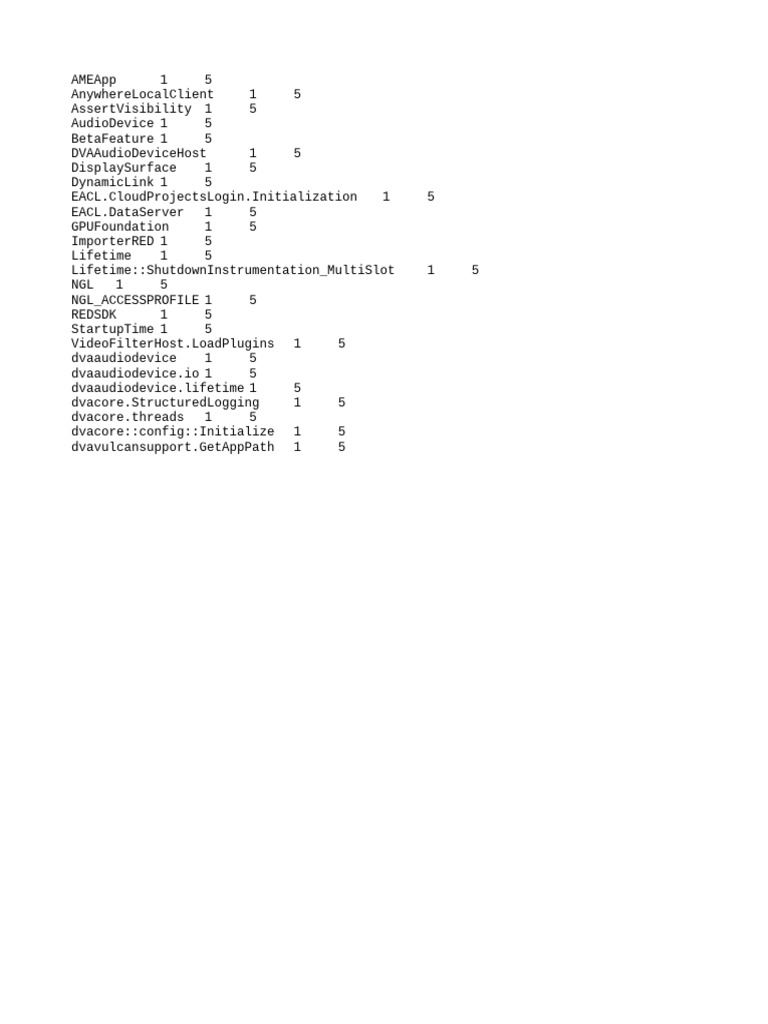 Trace Database | PDF