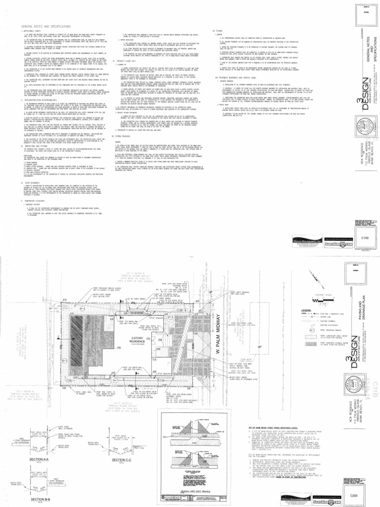 Civil, Landscape & Irrigation | PDF