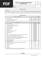 Cutting Machine Safety Checklist | PDF | Switch | Electrical Engineering