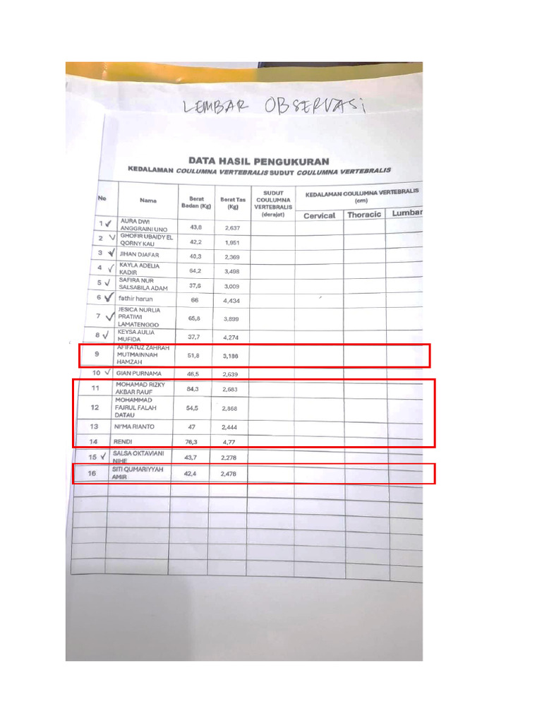 Fahri & Furqon - Lembar Obsrv | PDF