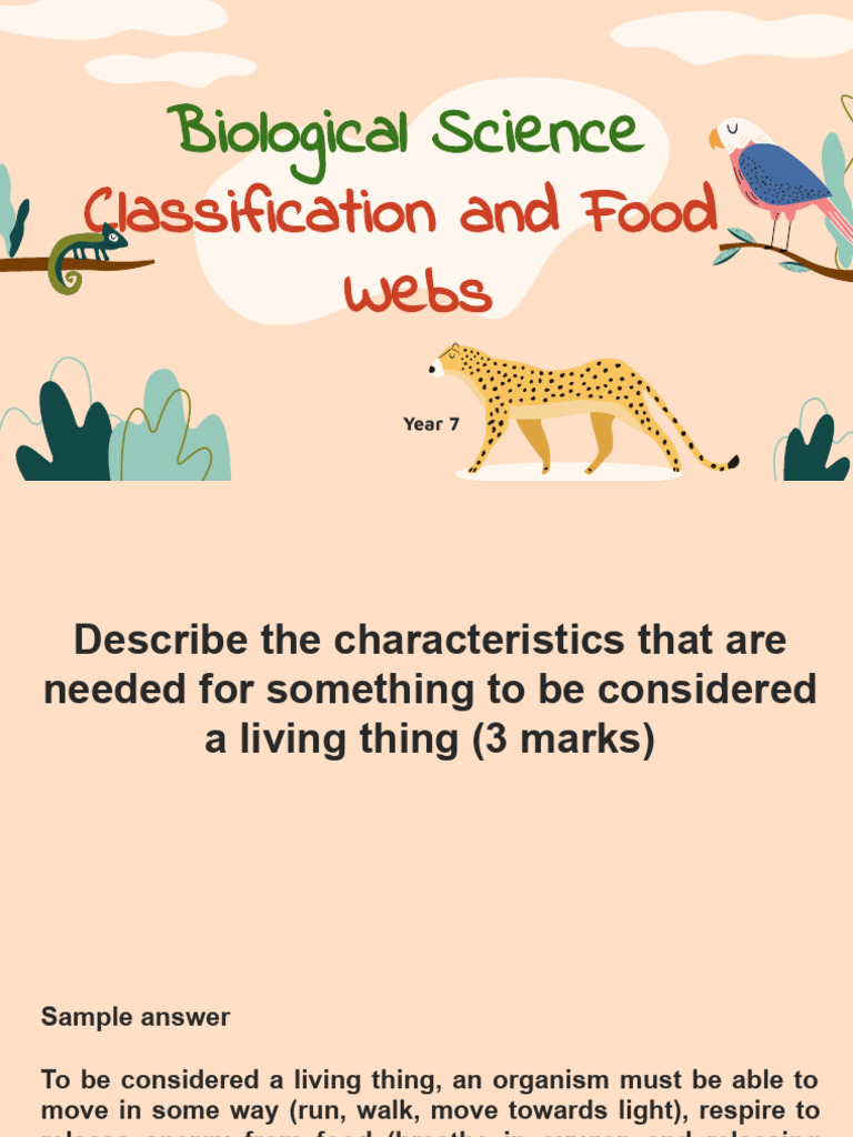 Biology Year 7 | PDF | Microorganism | Invertebrate