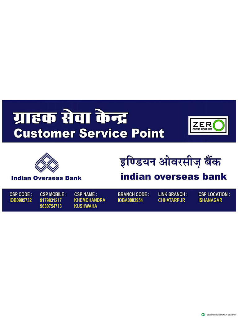 Iob Orignal Flex File | PDF