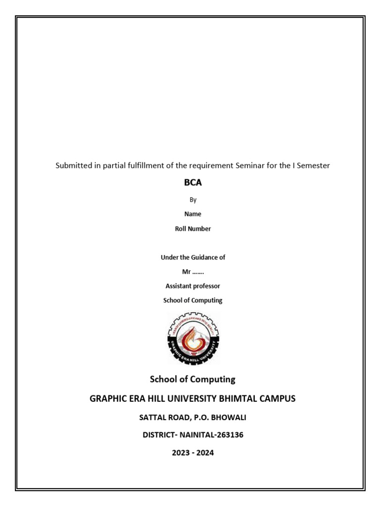 MOOC Seminar Report File Format | PDF | Computer Programming | Programming