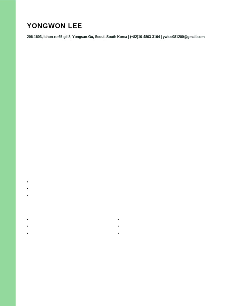 ATS Bold Accounting Resume | PDF