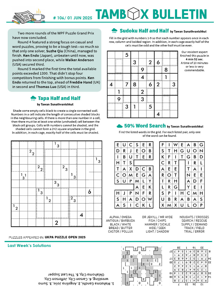 Tambox Bulletin 106 | PDF
