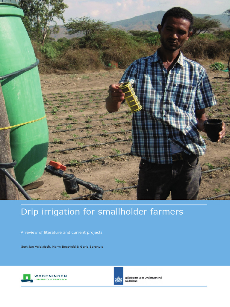 Drip Irrigation Insights for Smallholders | PDF | Irrigation | Agriculture