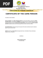 DSWD Form For Senior Citizen | PDF