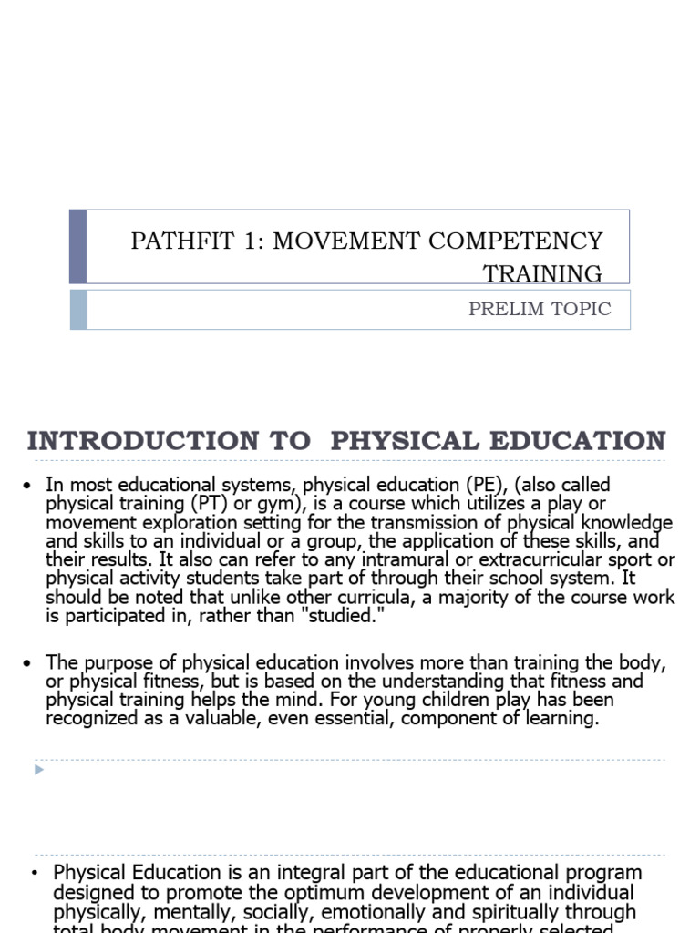 Understanding Physical Education Basics | PDF | Physical Fitness ...