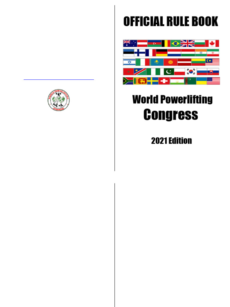 WPC Rule Book Official Website 2021doc | PDF | Weight Training