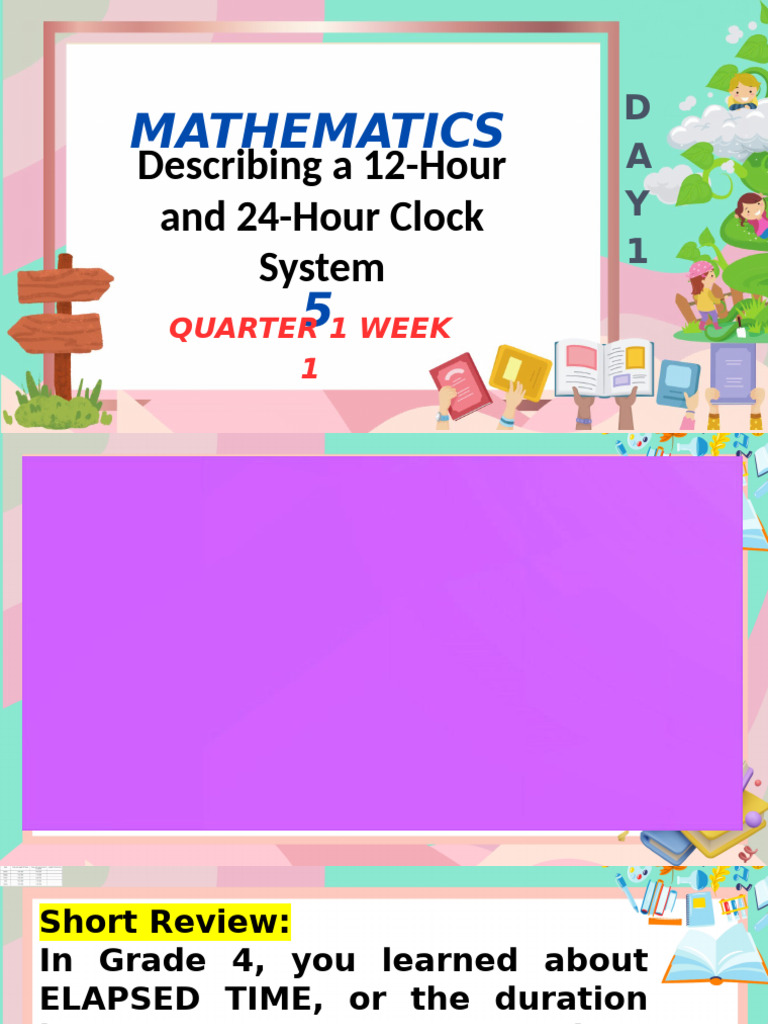 Math-5-Q1-W1 - Day1 | PDF