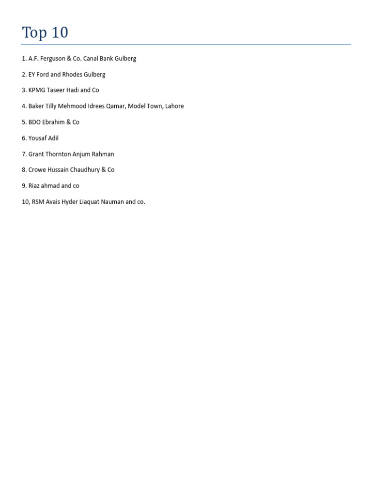 Top 10 | PDF