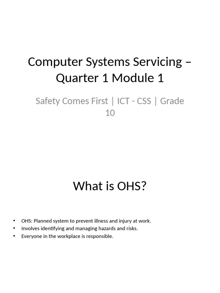 Quarter1 Module1 CSS Presentation | PDF
