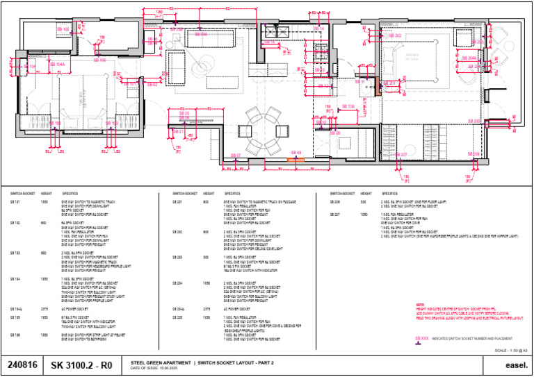 Electrical Switch-Socket Layout - Part II | PDF | Electric Power | Wire