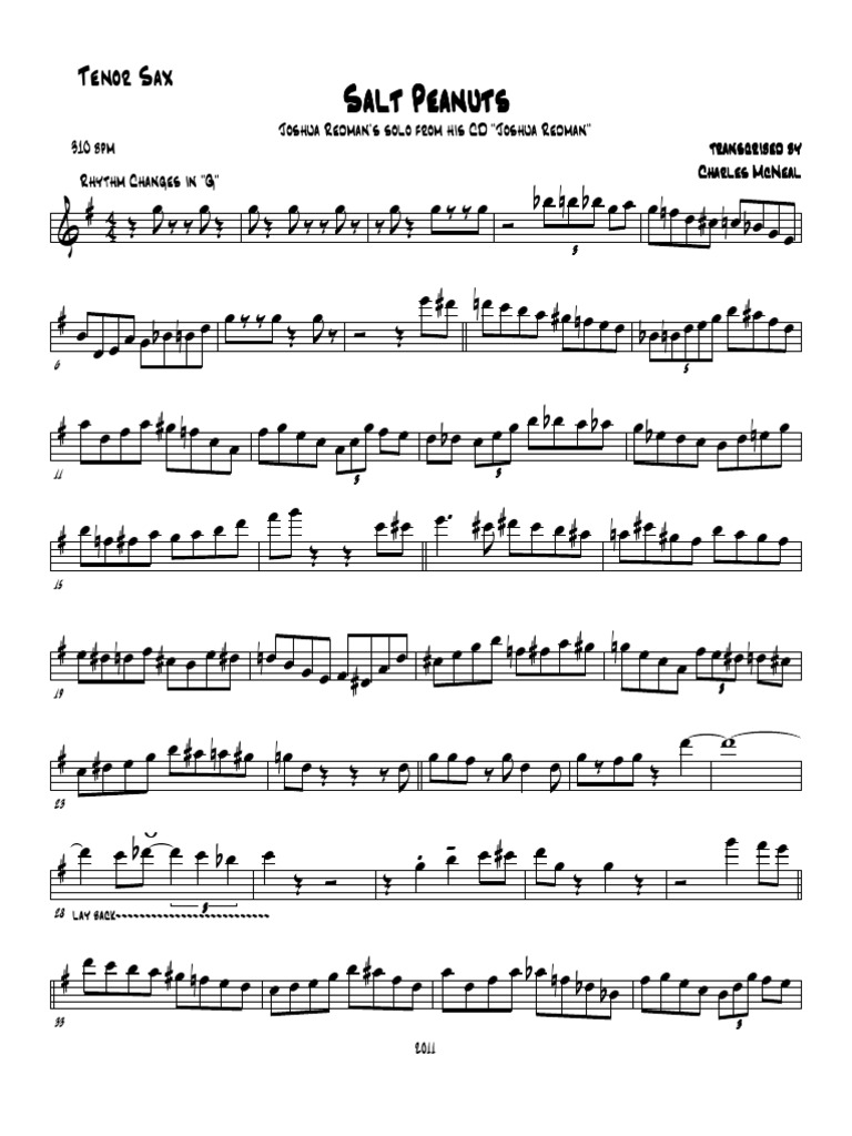 Salt Peanuts | PDF | Divertissement (Général)