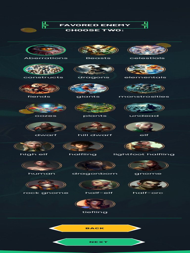 AI REALM AI Realm Character Creation 2 | PDF