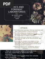 Basic Laws of Forensic Science | PDF