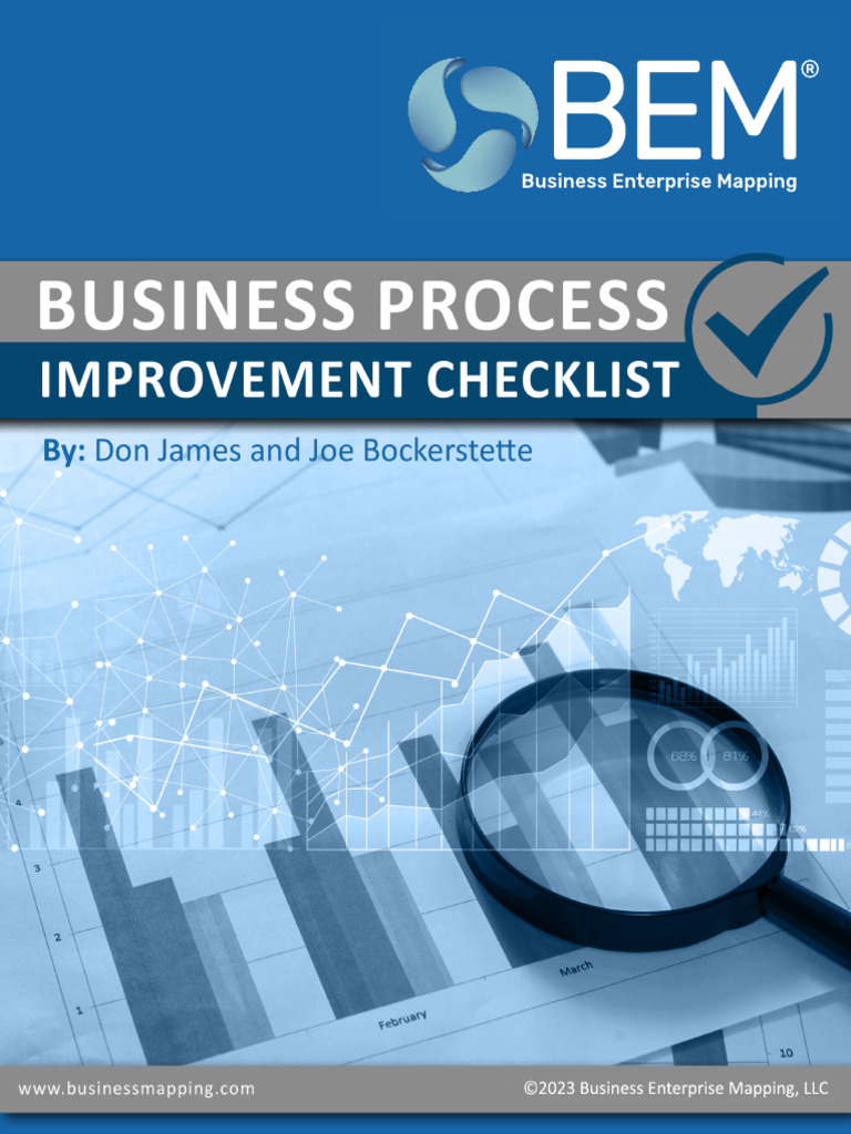 Business Process Improvement Checklist | PDF